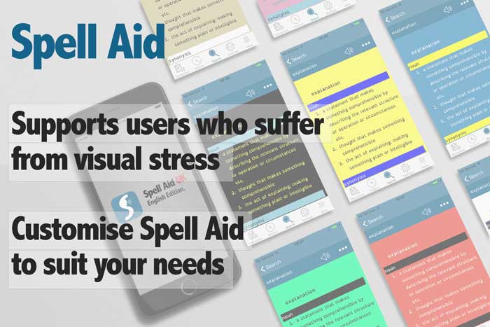 Spell Checker app for Dyslexia | Spell Aid Dictionary app