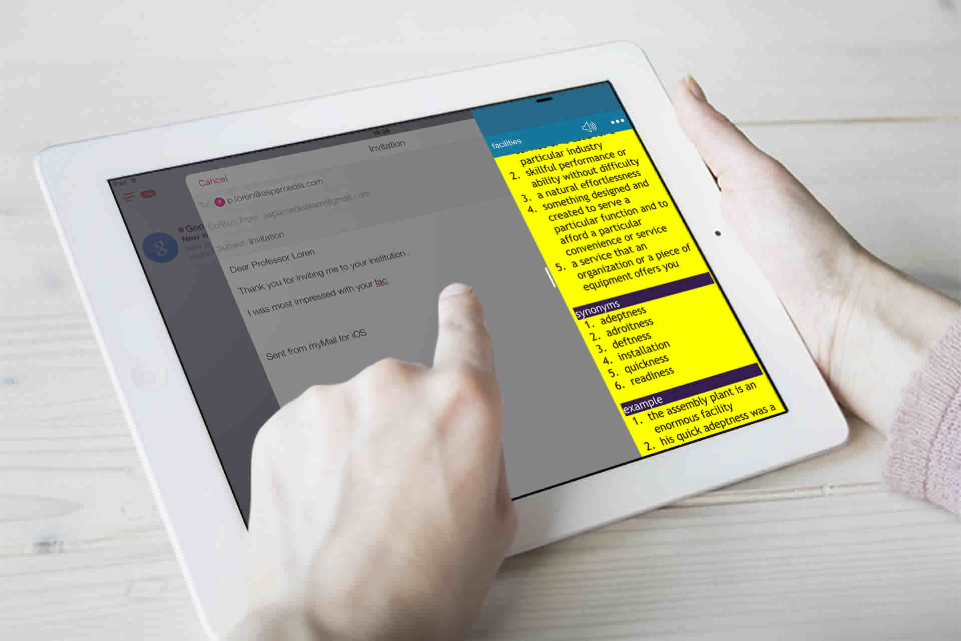 Spell Aid app | Assistive technology app for DSA Students